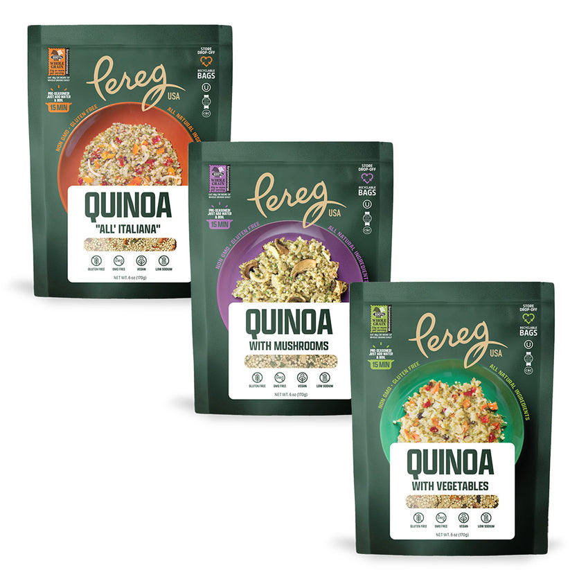 Quinoa 3-Pack Set – Pereg Natural Foods & Spices