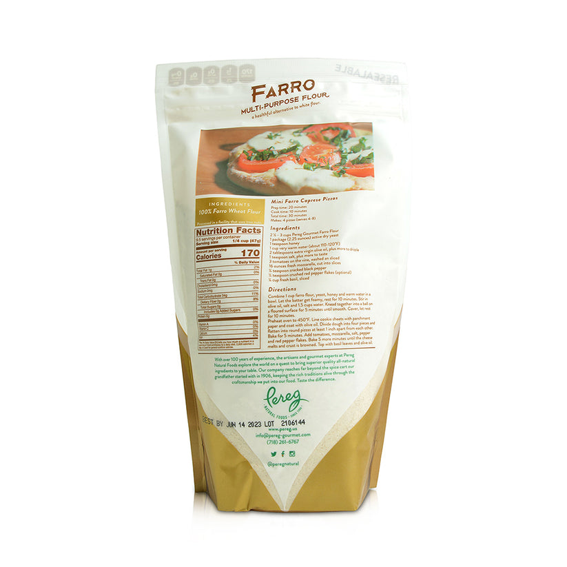 Farro Flour | Farro Gluten Free | Farro Bread – Pereg Natural Foods ...