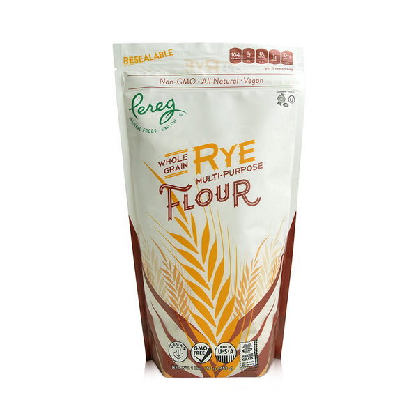 Rye Flour | Dark Rye Flour | Whole Grain Rye Flour – Pereg Natural ...